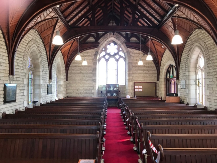 Brora-church-Inside of church - Dornoch Cathedral